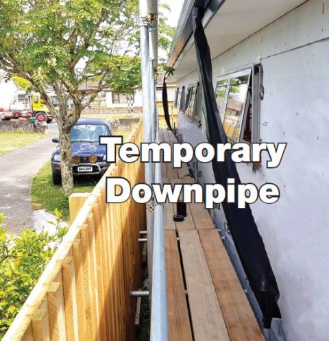 Temporary Downpipe | ShieldIt